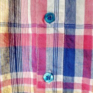 Akademiks | Shirts & Tops | Akademiks Kids Faded Primary Plaid Logo ...